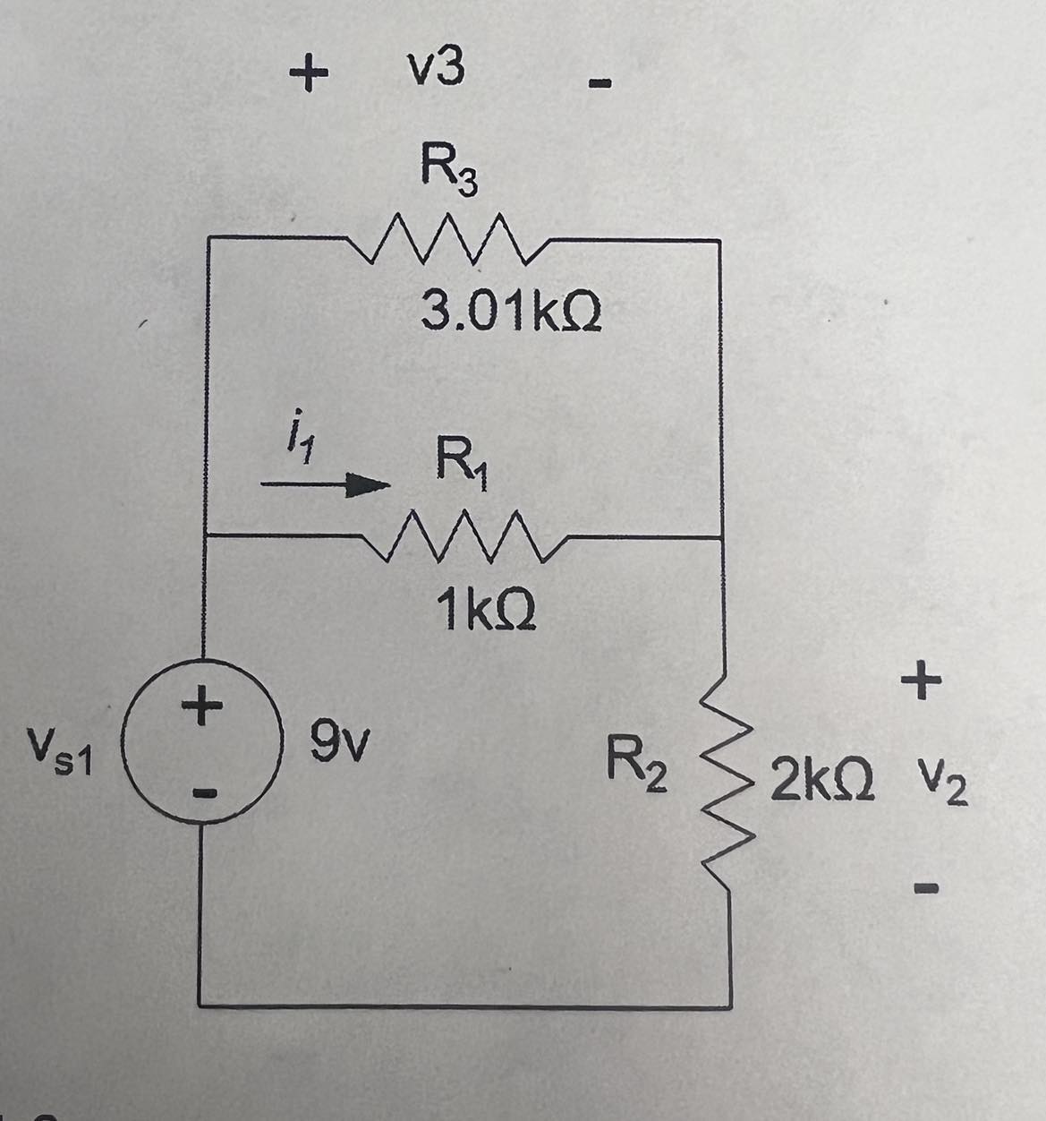 Solved Calculate the following: V2, V3, and I2? | Chegg.com Solved Calculate the following: V2, V3, and I2? | Chegg.com