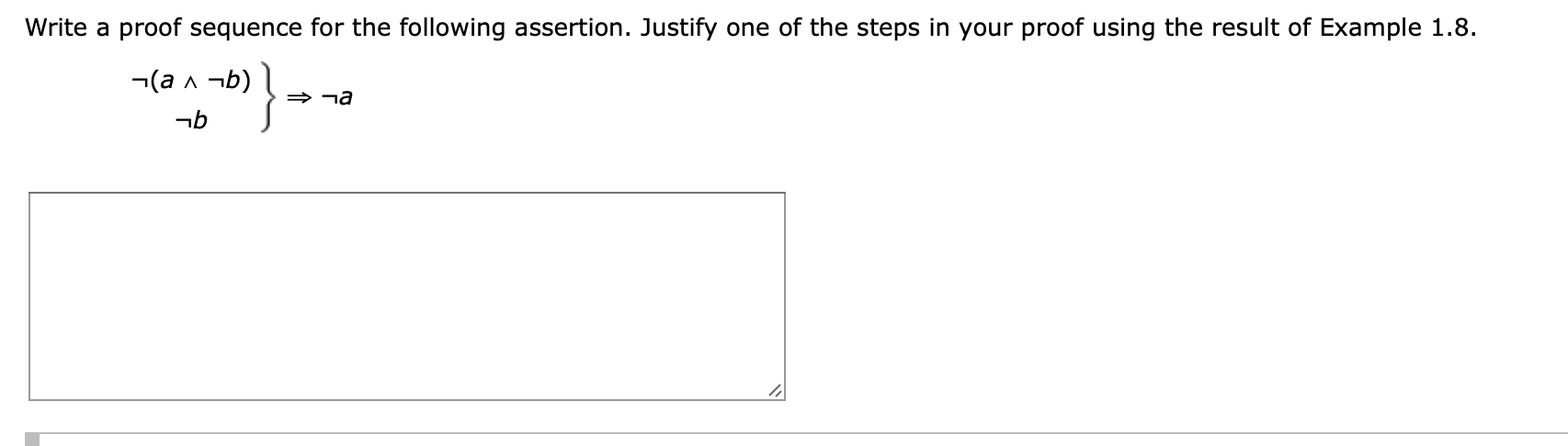 Solved Write a proof sequence for the following assertion. | Chegg.com