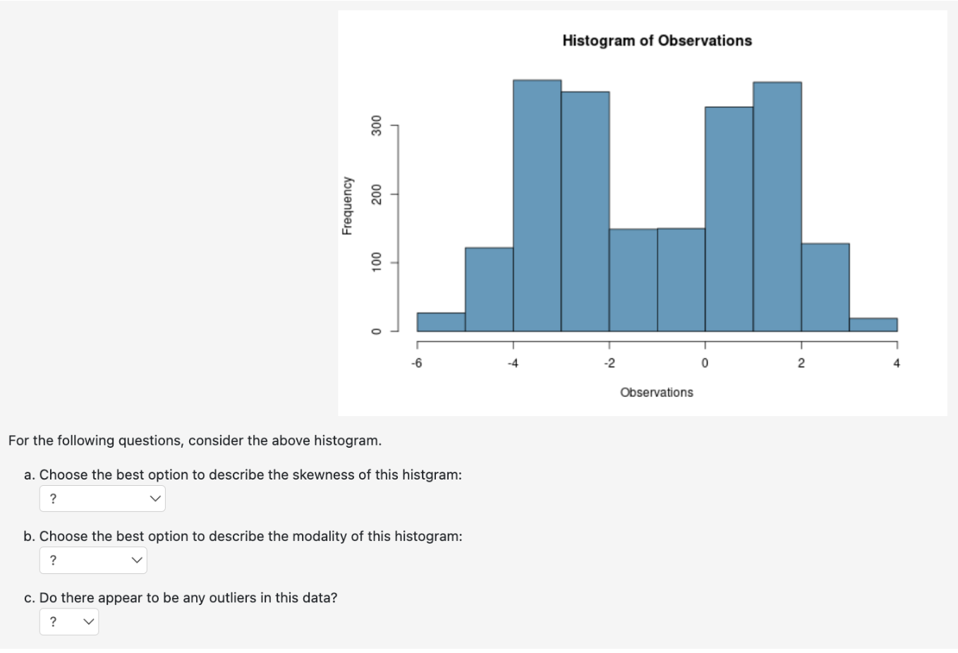 Solved For the following questions, consider the above | Chegg.com