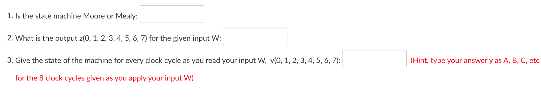 For The Given Vhdl Code Below Sketch The State