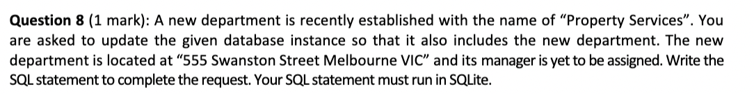 Solved This is an individual assessment task. This task has | Chegg.com