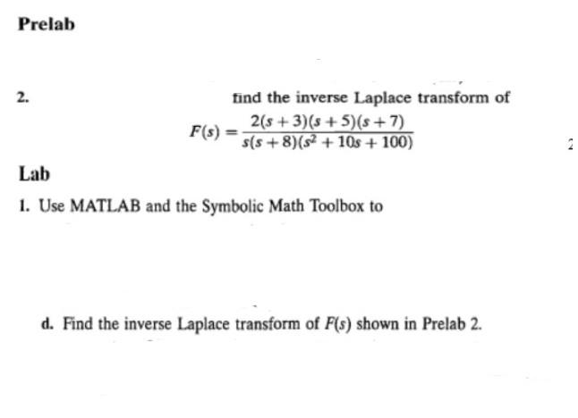 Solved Note: Kindly provide well commented MATLAB Code of | Chegg.com