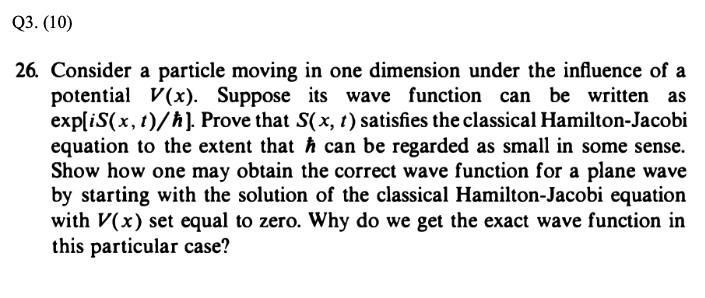 Solved 26. Consider a particle moving in one dimension under | Chegg.com