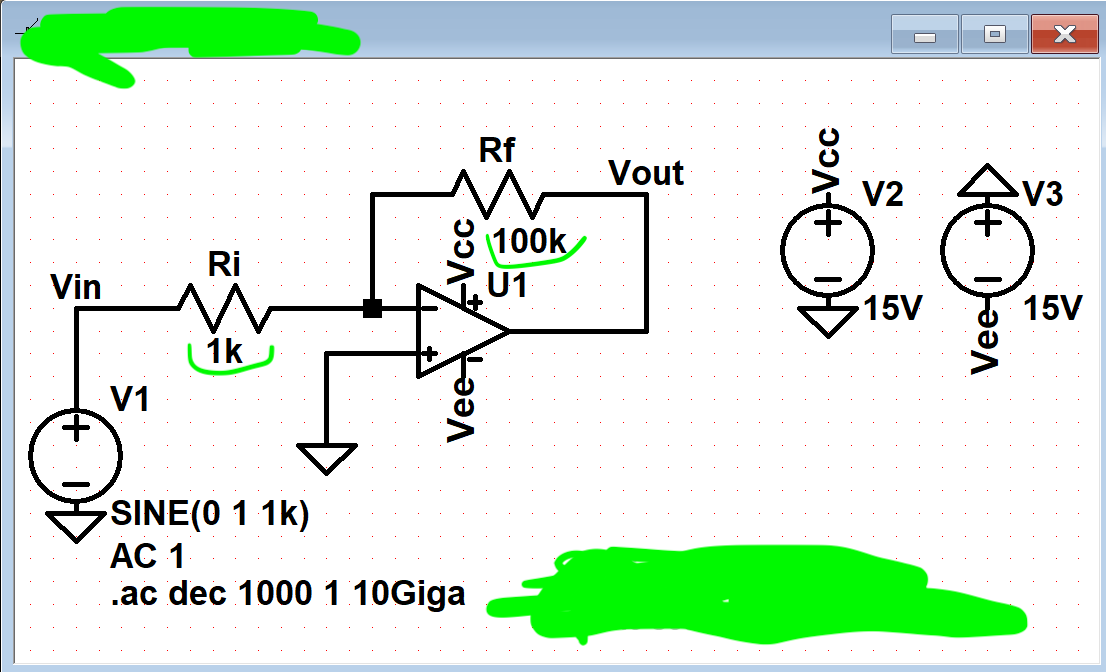 Solved LTspice, Run a transient analysis to show what | Chegg.com