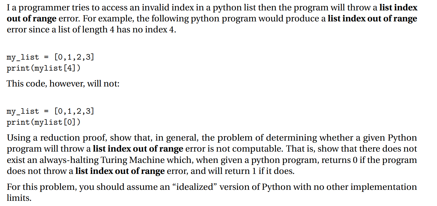 Solved Bounds Checking problem Using a reduction proof, show | Chegg.com