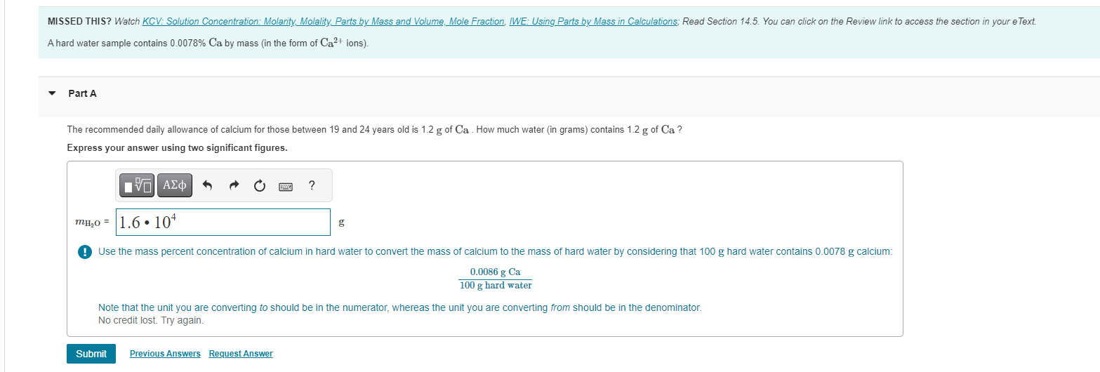 Solved A hard water sample contains 0.0078%Ca by mass (in | Chegg.com
