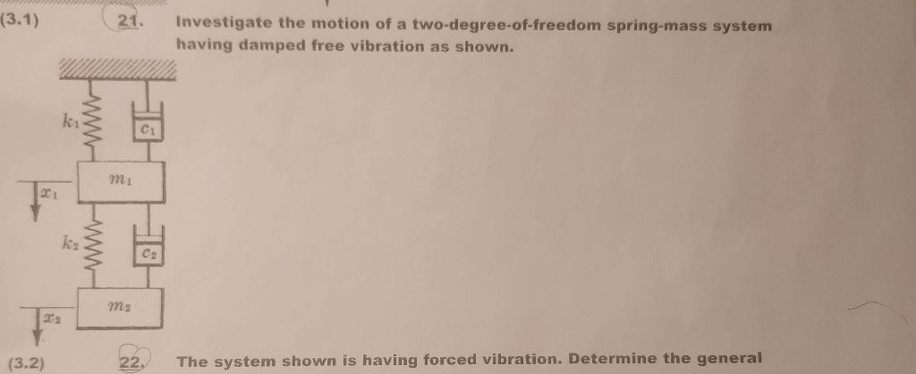 Solved 3.1 Investigate the motion of a | Chegg.com