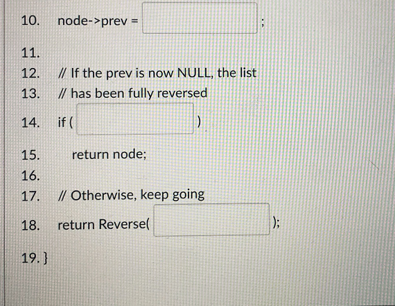 Solved Before Null Head 1 2 3 Null After Null 3 Head 2 1 | Chegg.com