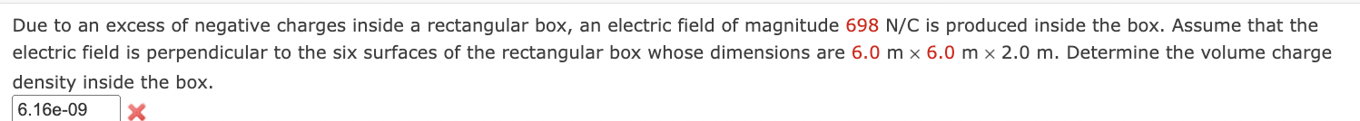 Solved Due to an excess of negative charges inside a | Chegg.com