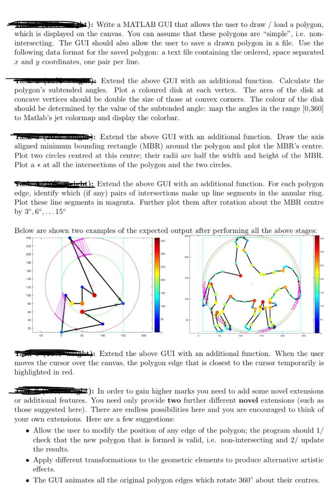 MATLAB HELP !!! MATLAB POLYGON QUESTION, HELP WITH | Chegg.com