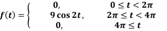 Solved a-) t > 0 Digit function Write it as a single | Chegg.com