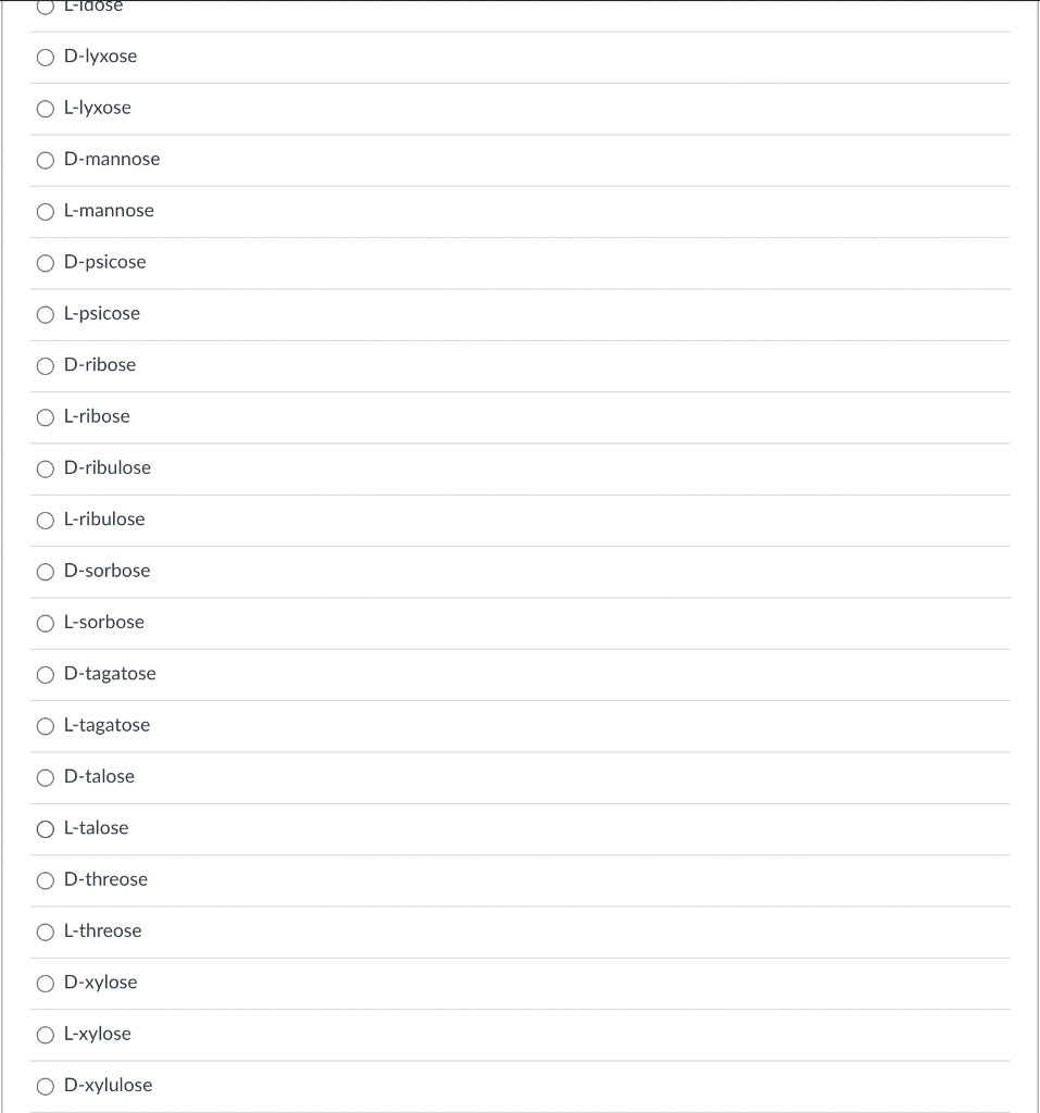 Solved Figure 1 alpha anomer beta anomer open-chain form