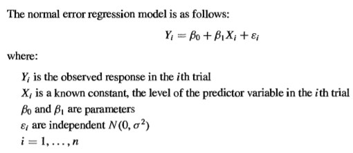 Solved 1. (4 points) Consider the Normal error regression | Chegg.com