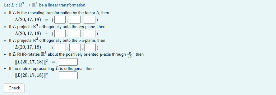 Solved In R3 let R be the reflection over the hyperspace | Chegg.com