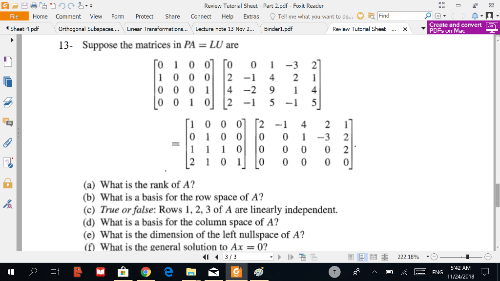 linear transformation linearly independent