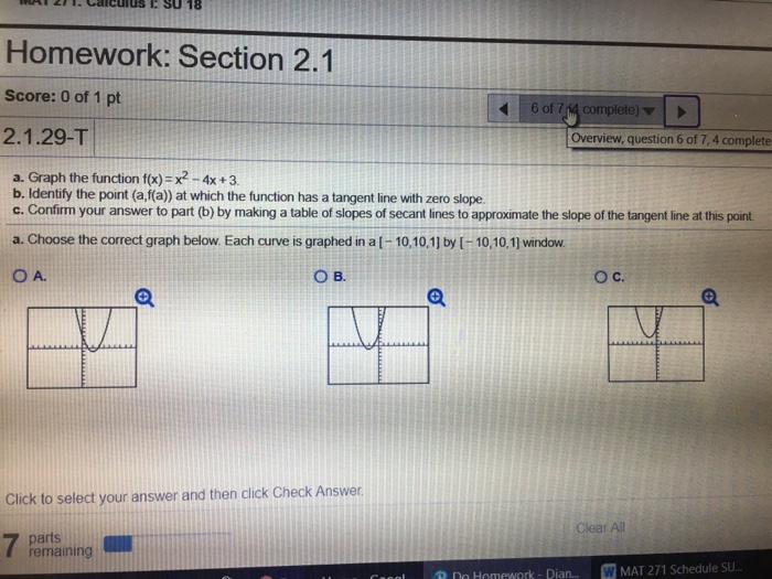 Solved Homework Section 2 1 Score 0 Of 1 Pt 2 1 29 T Of