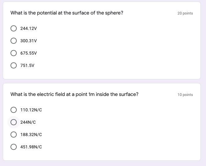 Solved 3. A solid spherical insulator has a uniform volume | Chegg.com