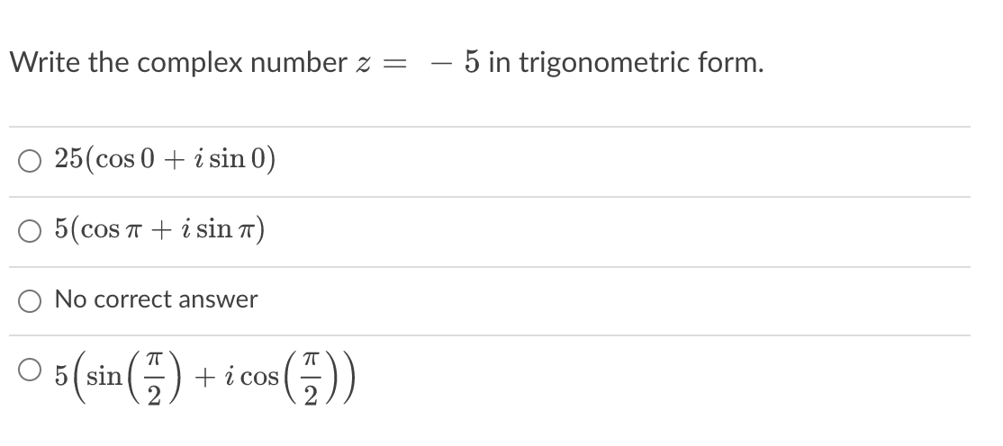 Solved Find A and 0 in the following equation: cos(120°) = A | Chegg.com
