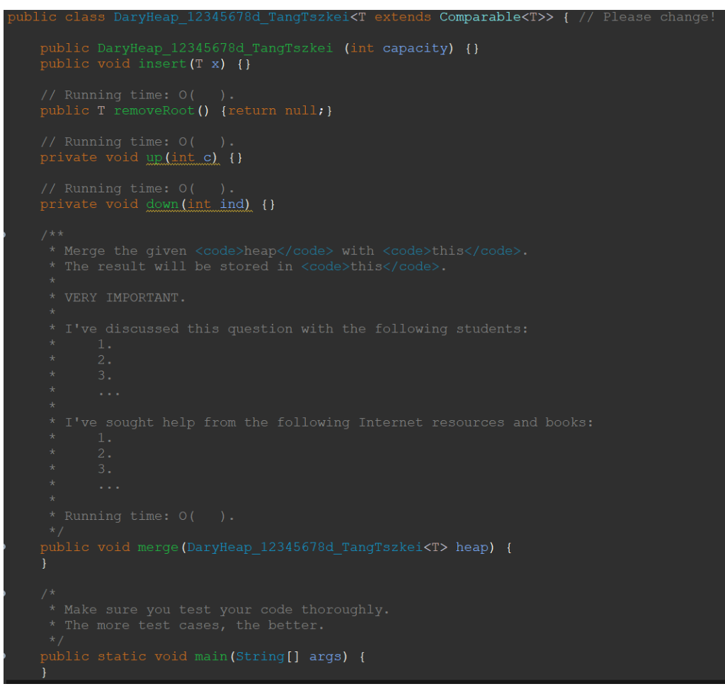The d-ary max heap is a generalization of the binary | Chegg.com