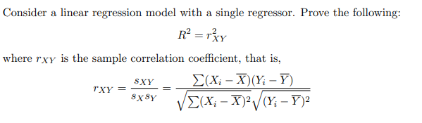 Solved Consider a linear regression model with a single | Chegg.com