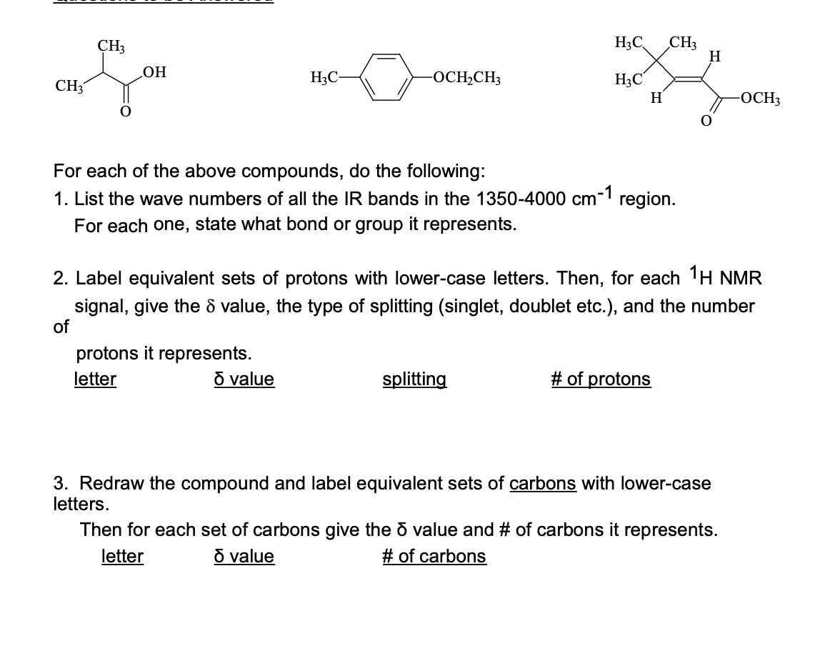 Solved CH3 HC CHZ H OH H3C OCH2CH3 CH3 H3C H -OCH3 For each | Chegg.com
