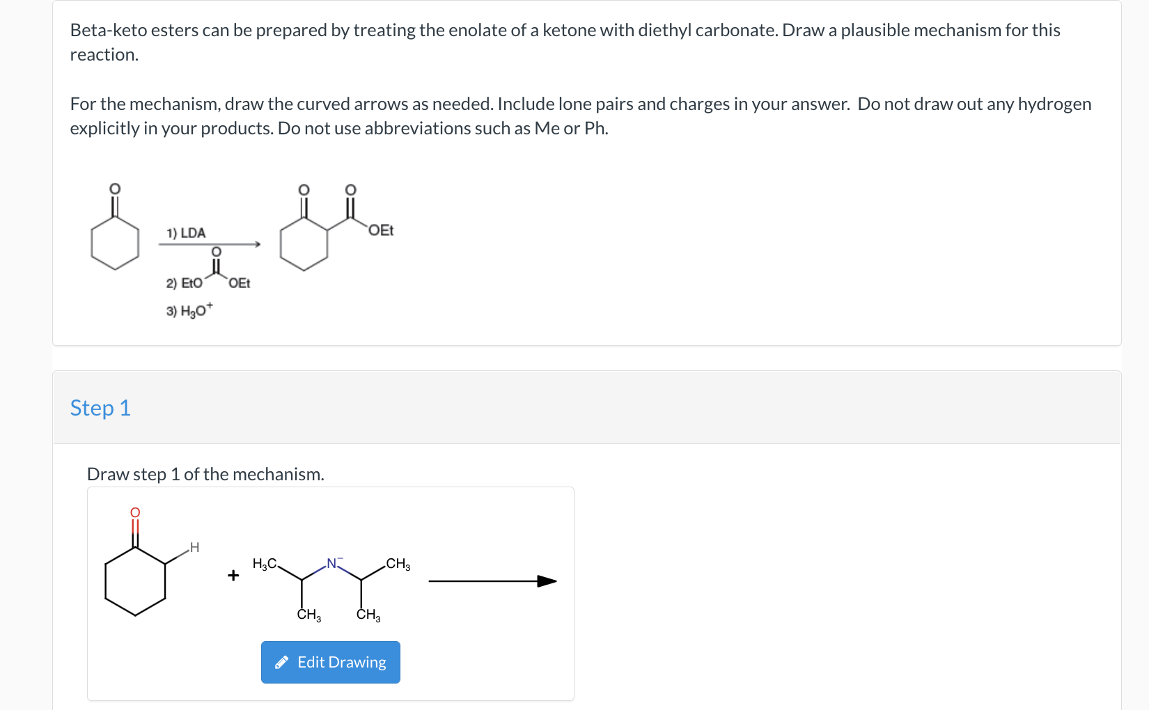 Solved Draw the enolate ion that is formed when the | Chegg.com