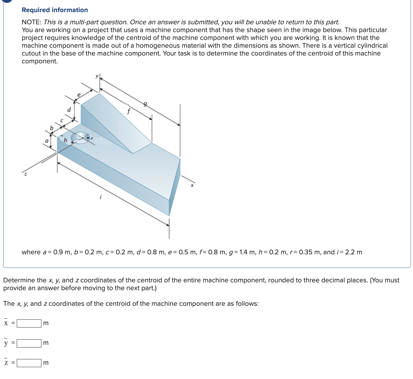 Solved Required informationNOTE: This is a multi-part | Chegg.com