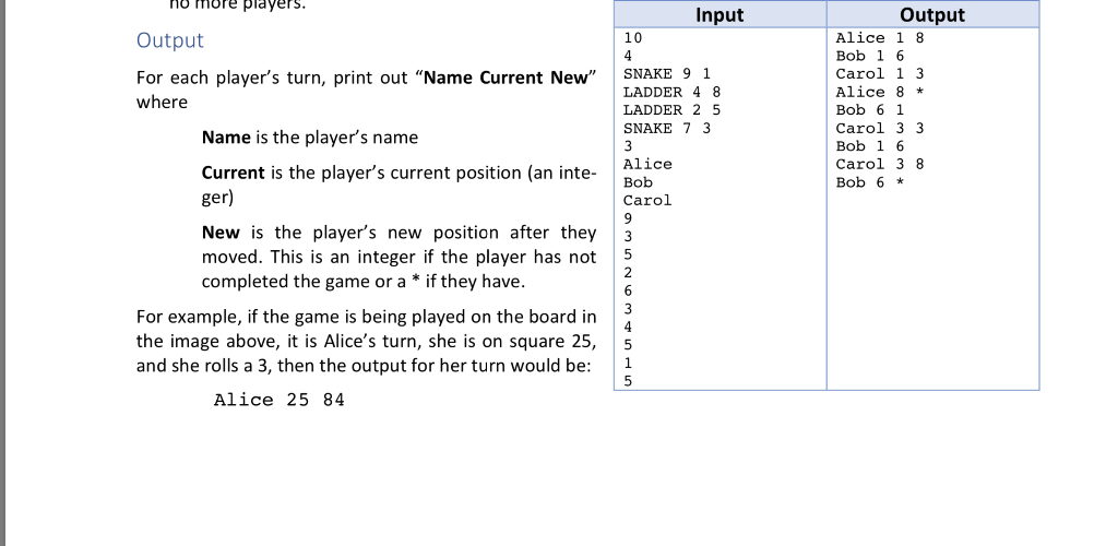 Solved Problem I: Childs Play For this problem you are to | Chegg.com