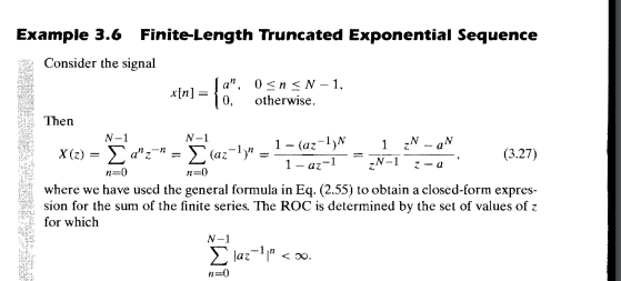 Solved Example 3.6 Finite-Length Truncated Exponential | Chegg.com Solved Example 3.6 Finite-Length Truncated Exponential | Chegg.com