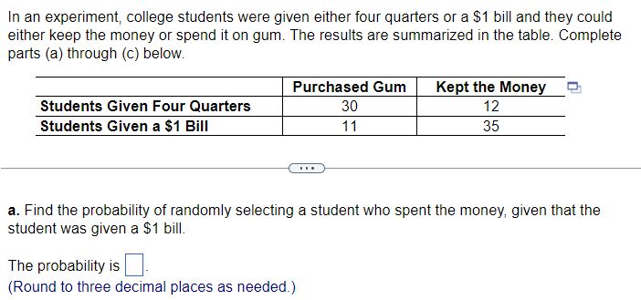 Solved When a man observed a sobriety checkpoint conducted | Chegg.com