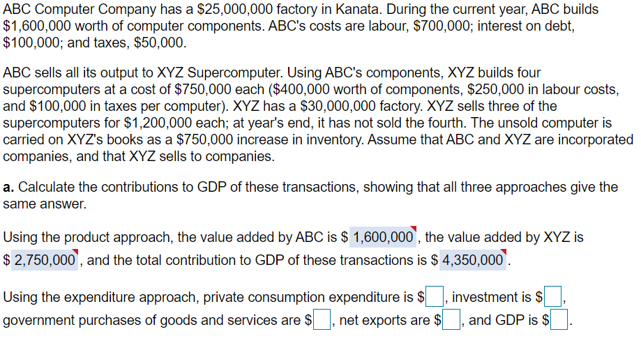 Solved ABC Computer Company has a $25,000,000 factory in | Chegg.com