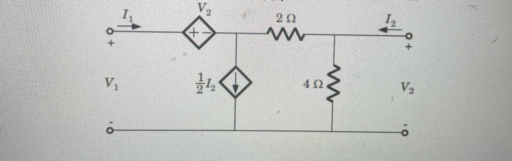 Solved Find the hybrid (h) parameters of the following | Chegg.com