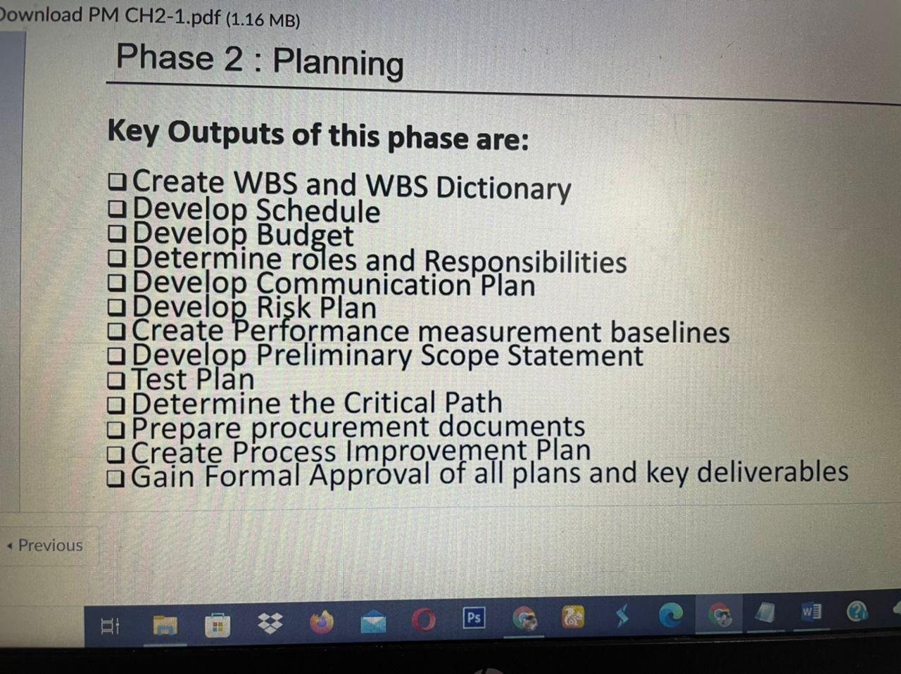 Download PM CH2-1.pdf (1.16 MB) Phase 2: Planning Key | Chegg.com