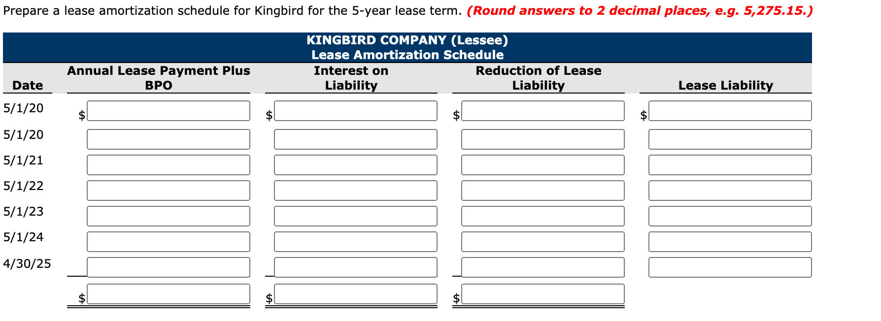 Solved Exercise 21-10 (Part Level Submission) The following | Chegg.com