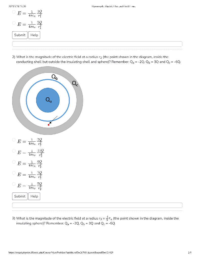Solved A solid, spherical insulator has radius rj and charge | Chegg.com