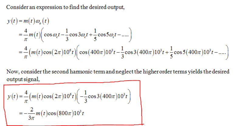 Solved How y(t) is simplified to the last term. Please dont | Chegg.com