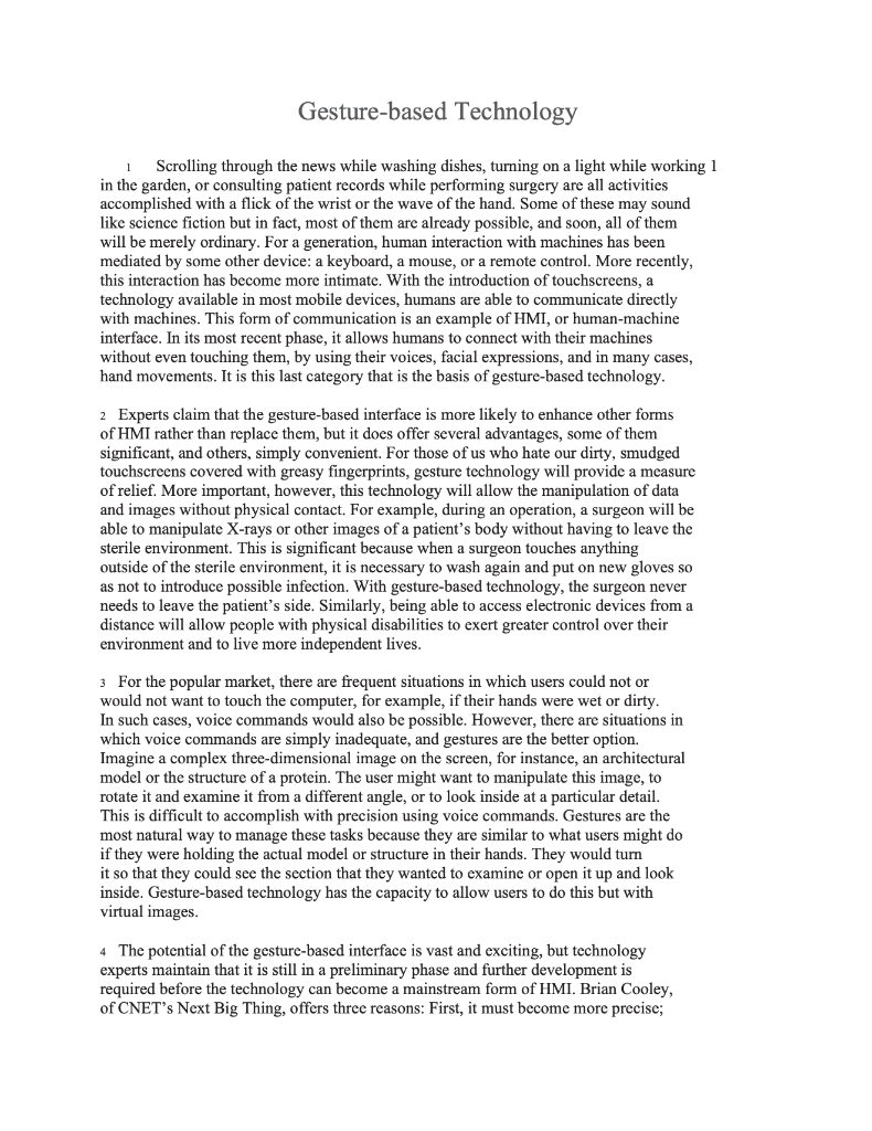 Annotate the reading. Highlight or underline the main | Chegg.com