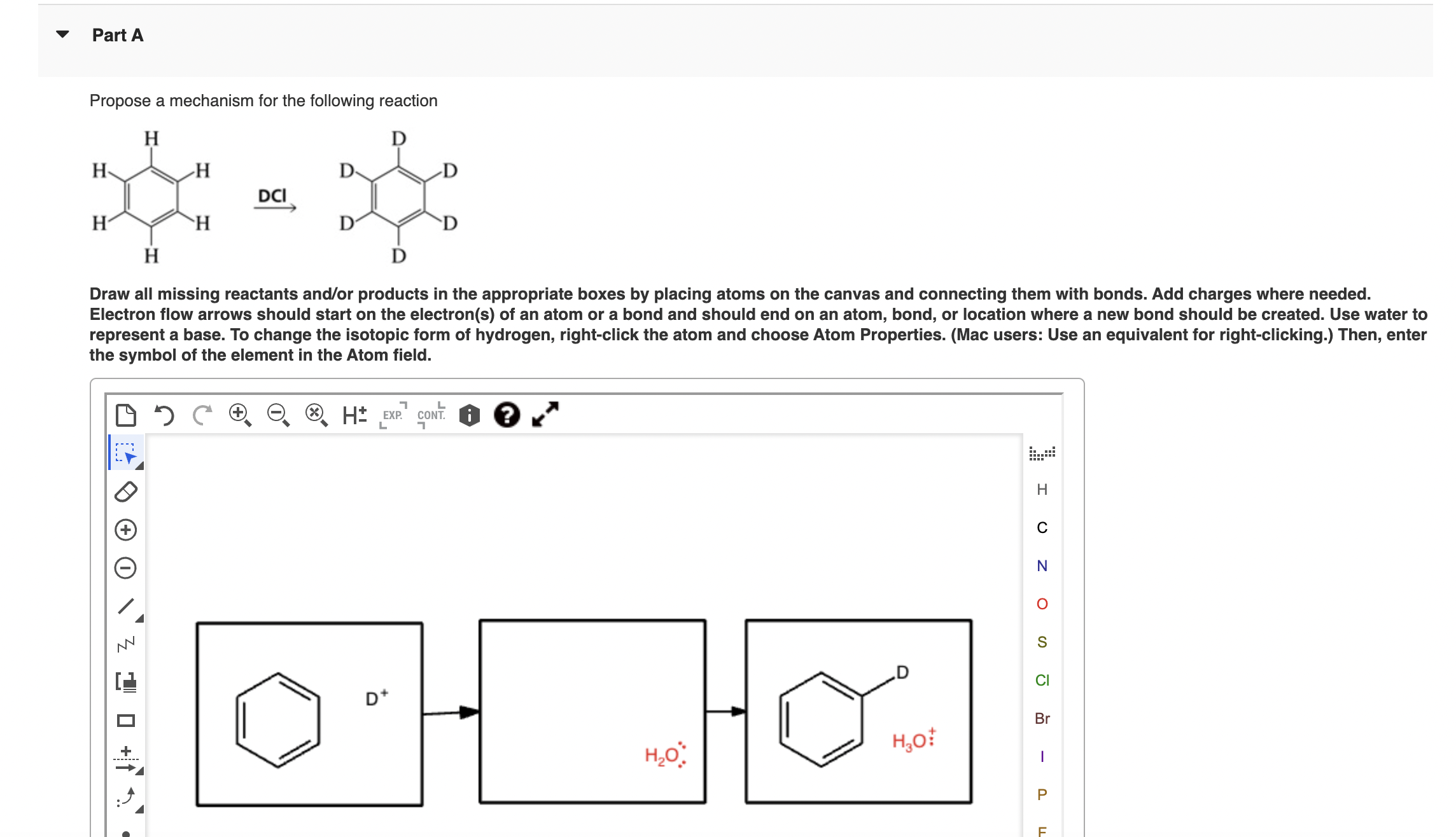 Solved Propose a mechanism for the following reaction Draw | Chegg.com