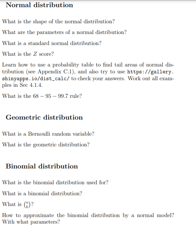 Solved Normal distribution What is the shape of the normal | Chegg.com