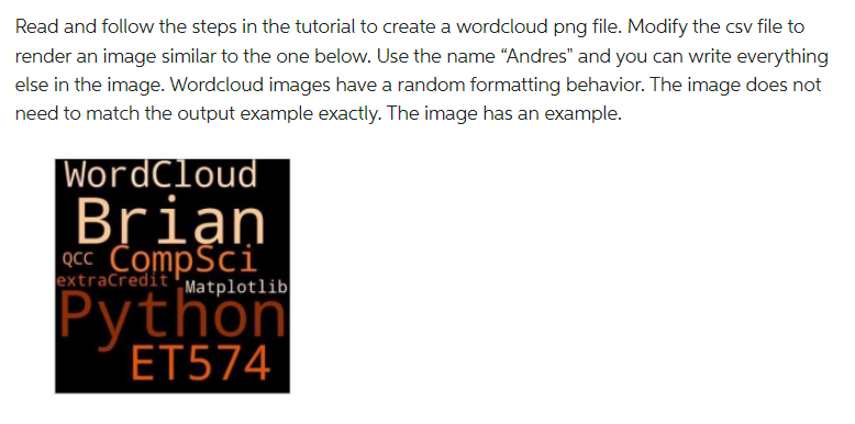 Solved Read and follow the steps in the tutorial to create a | Chegg.com