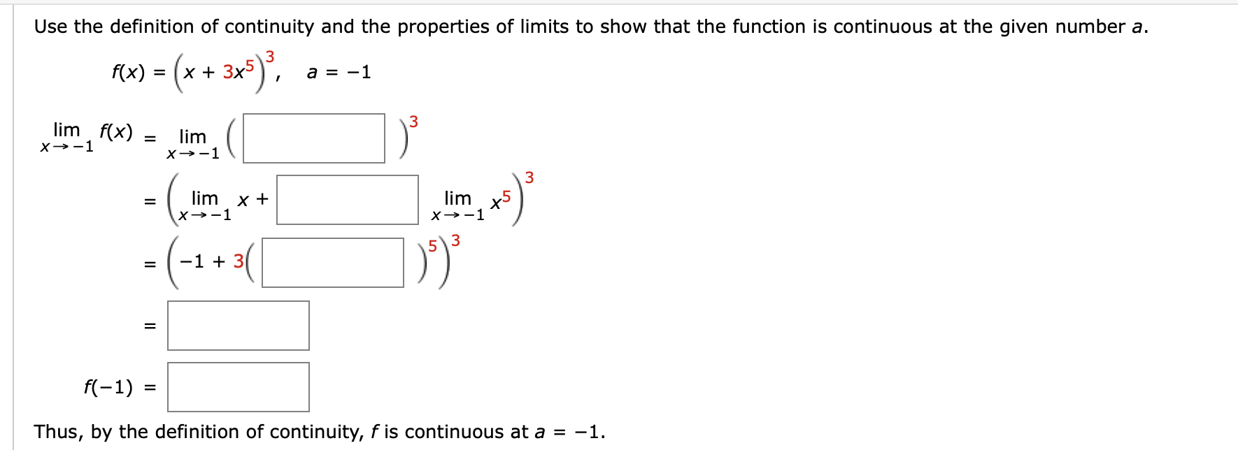 Solved Use The Definition Of Continuity And The Properties