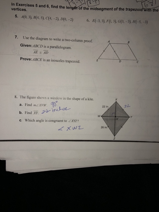 Solved In Exercises 5 and 6, find the length of the | Chegg.com