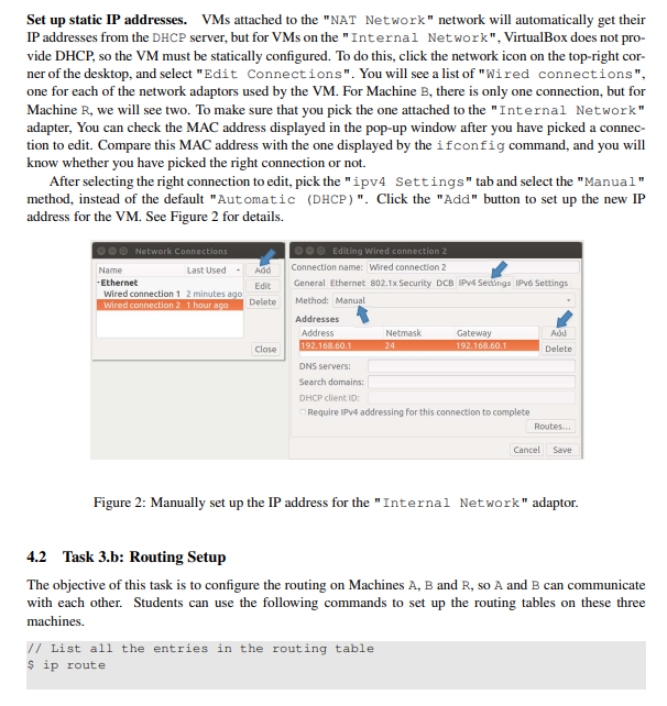 4 Task 3: Routing and Reverse Path Filtering The | Chegg.com