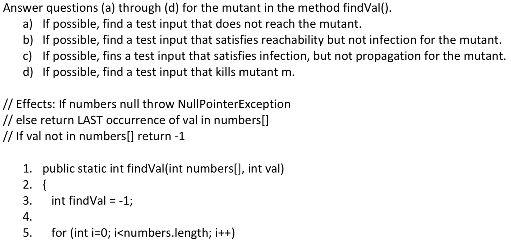 Answer questions (a) through (d) for the mutant in | Chegg.com