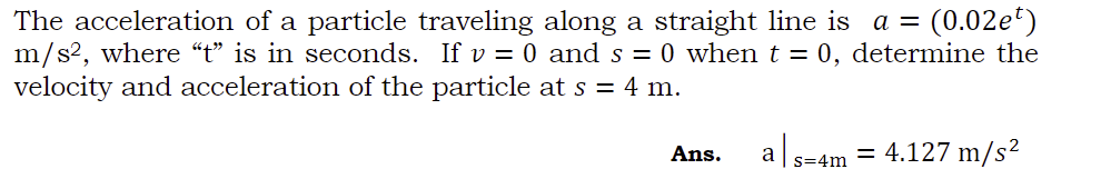 Solved A particle starts from rest and travels along a | Chegg.com