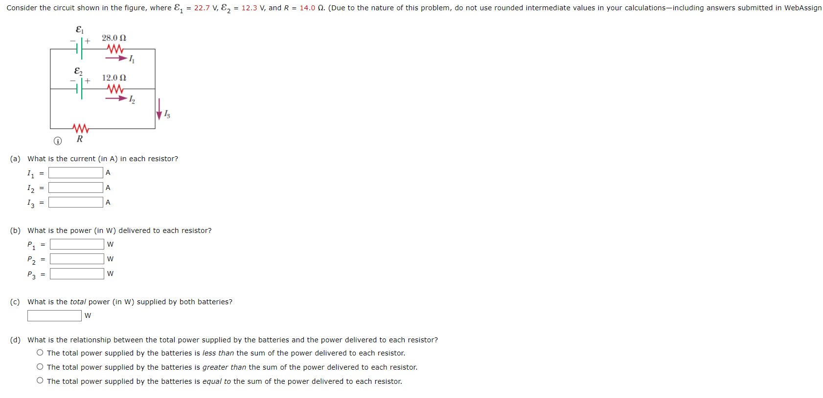 Solved Consider the circuit shown in the figure, where1 = | Chegg.com