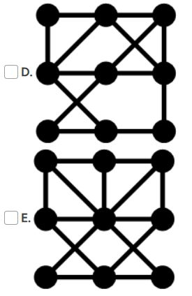 Solved Select each graph that is a Hamiltonian graph There | Chegg.com