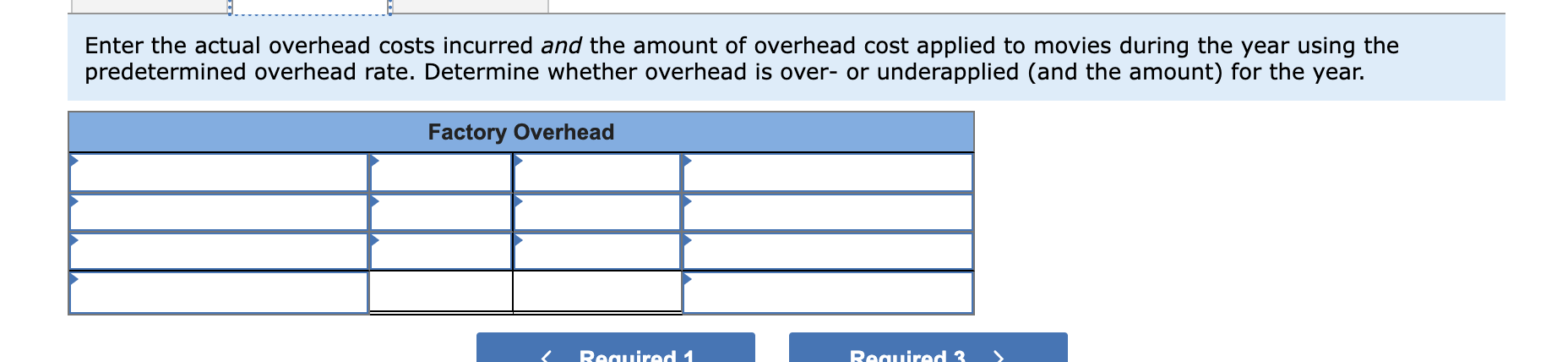 Solved Exercise 2-27 (Algo) Computing applied overhead and | Chegg.com