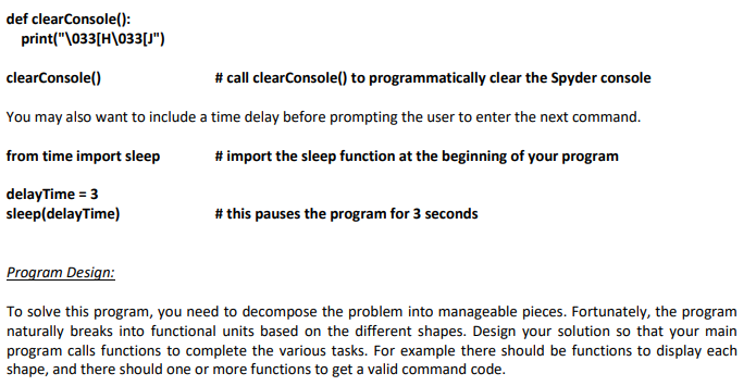 Solved Using Python The purpose is to provide you with more | Chegg.com