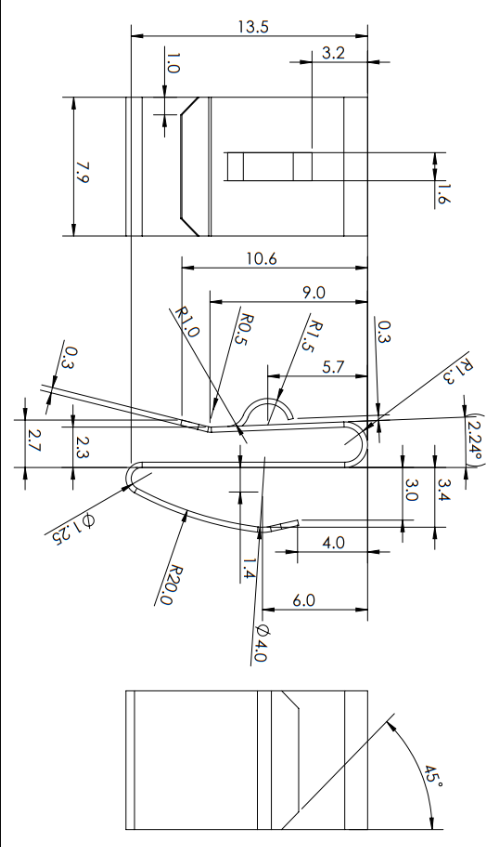 Solved Please help me with this solidwork design and i need | Chegg.com